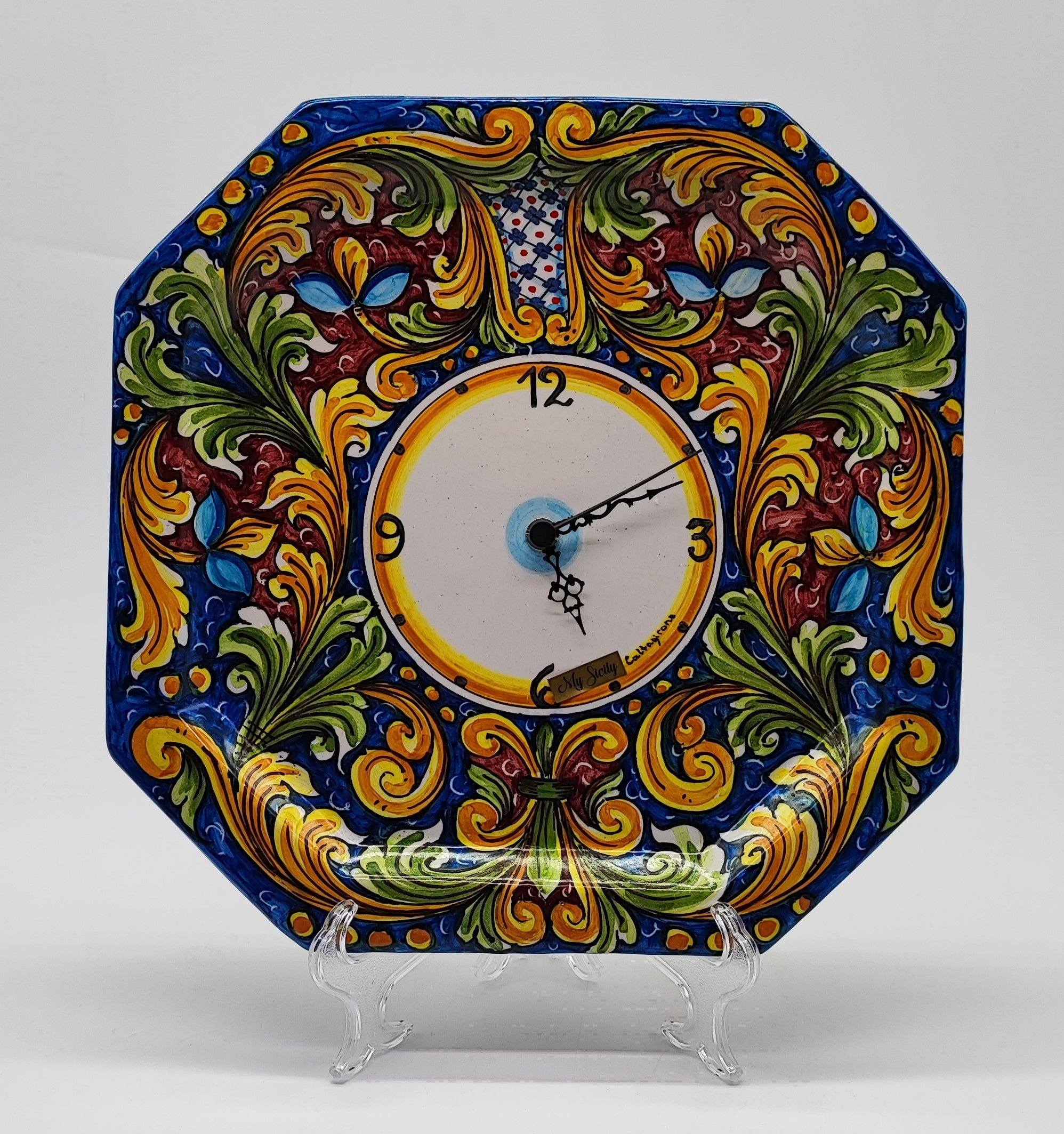 Ceramic Clocks – My Beautiful Sicily